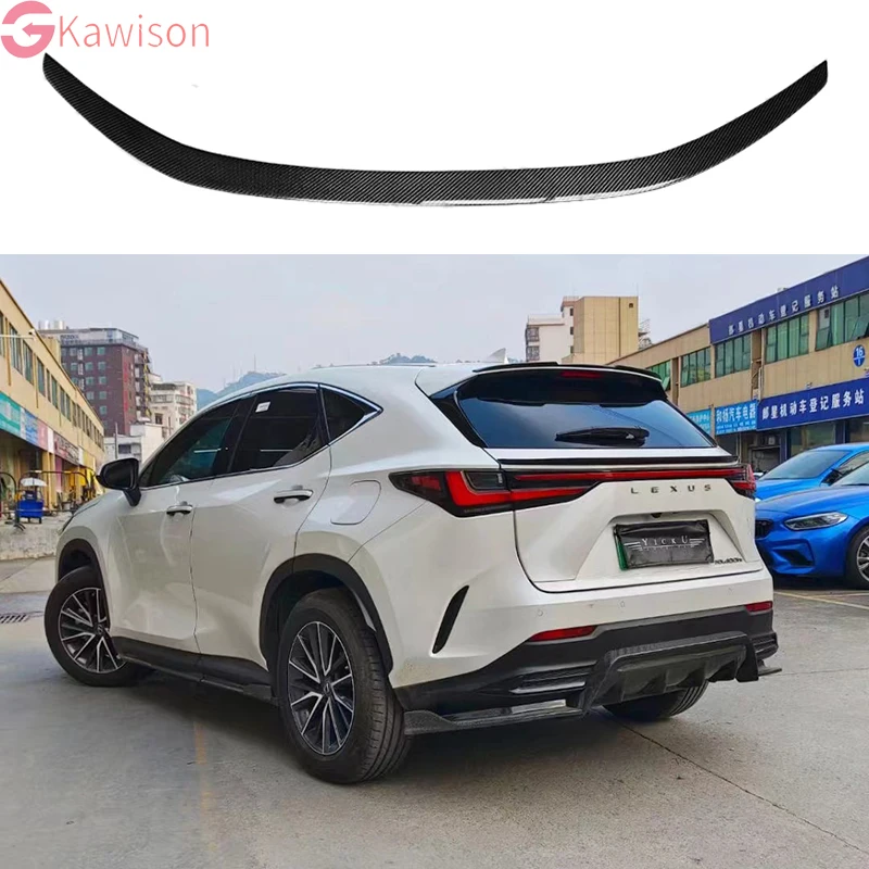 Carbon-Fiber-CAR-REAR-WING-TRUNK-LIP-SPOILER-FOR-LEXUS-NX-NX200-NX200t ...