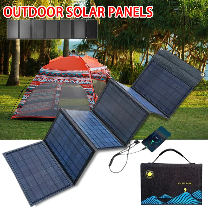 Solar-Panel-Charging-12V-Portable-Foldable-Phone-USB-Charging-Board ...