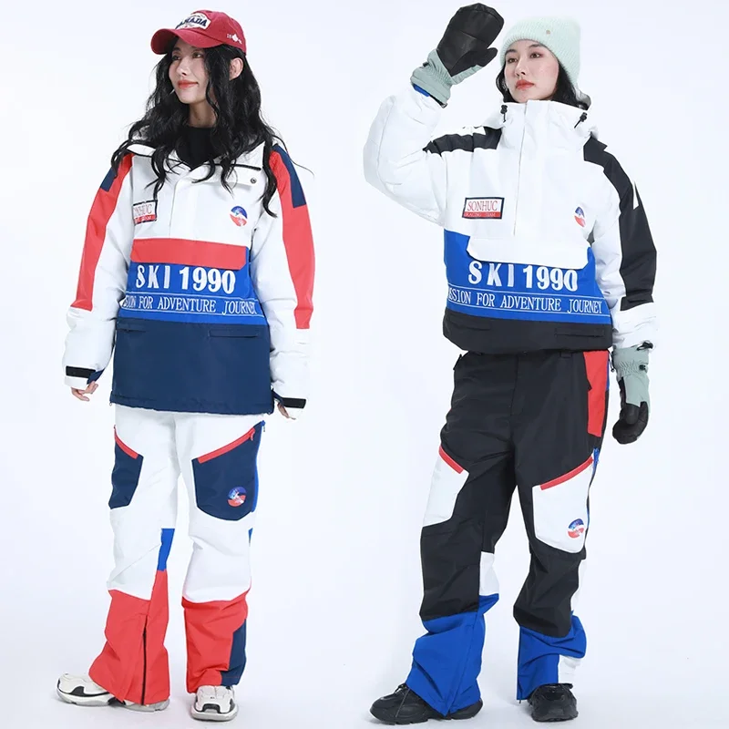 Winter-Sport-Women-Snow-Suits-Outdoor-Mountain-Man-Ski-Sets-Windproof ...