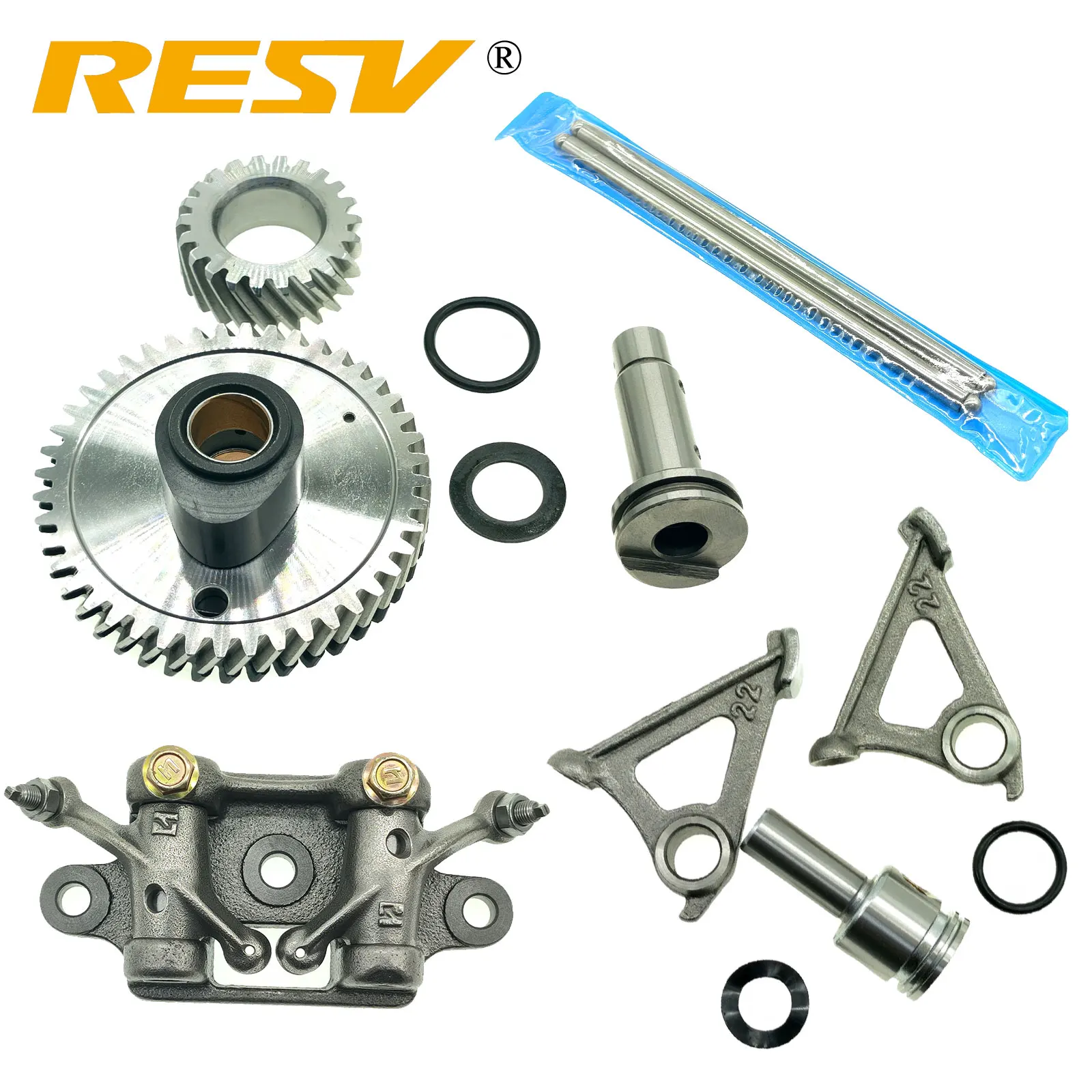 RESV-Camshaft-Rocker-Arm-Rod-Push-for-Titan-KICK-Fan-125-XLR-125-Bros ...