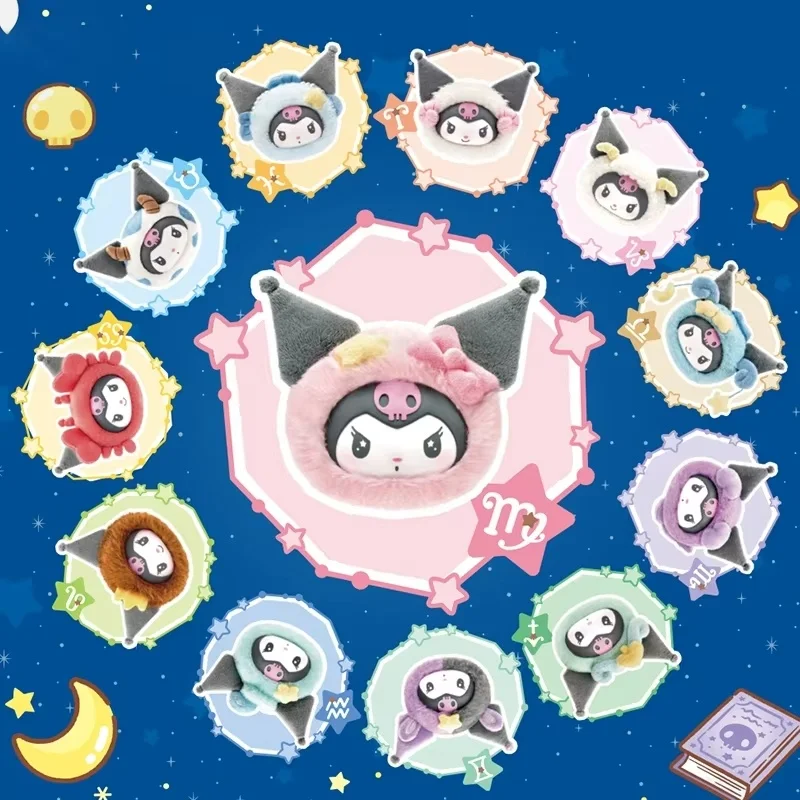 TOPTOY Kuromi, los doce signos del zodiaco, caja ciega de felpa de ...