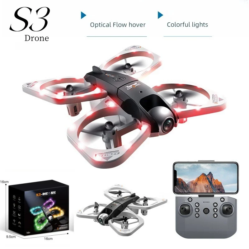 S3 Drone 8K HD Dual Camera Obstacle Avoidance Aerial 4 Axis 360 ...