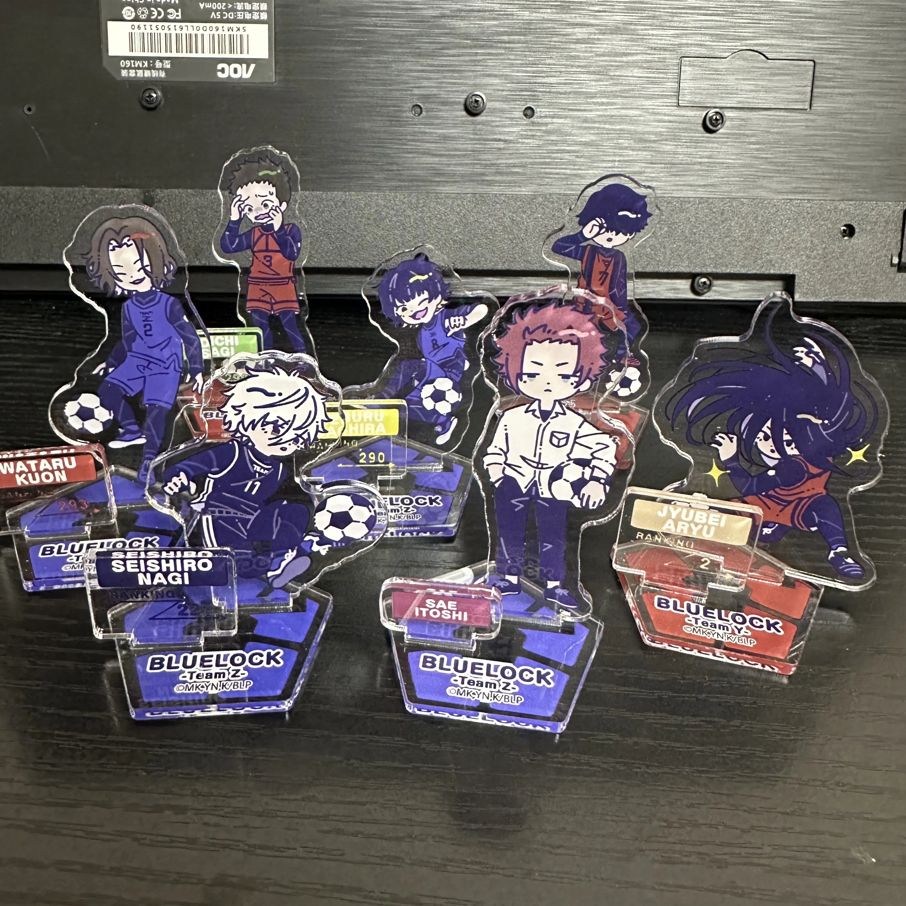 Japan-Anime-BLUE-LOCK-Figures-Rin-Itoshi-Seishiro-Nagi-Reo-Mikage ...