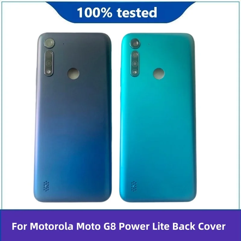 Battery Cover Rear Door Panel Housing Case For Motorola Moto G8 Power ...
