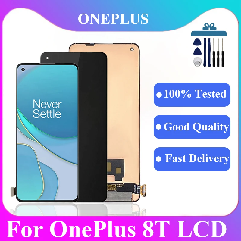 AMOLED-For-OnePlus-8T-LCD-Display-Screen-Touch-Sensor-Screen-Digitizer ...