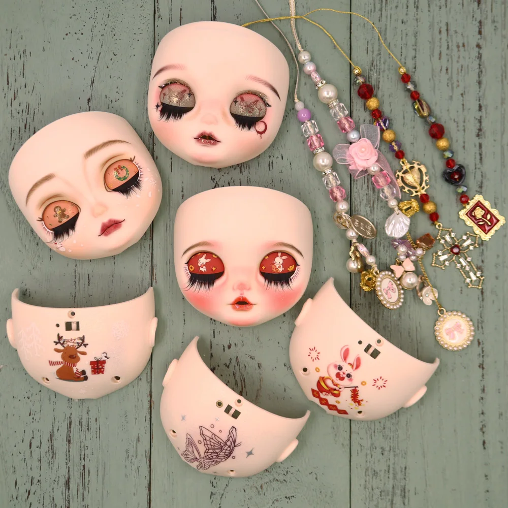 ICY-DBS-OOAK-Blyth-doll-Hand-Painted-Face-Plate-Including-Back-Plate ...
