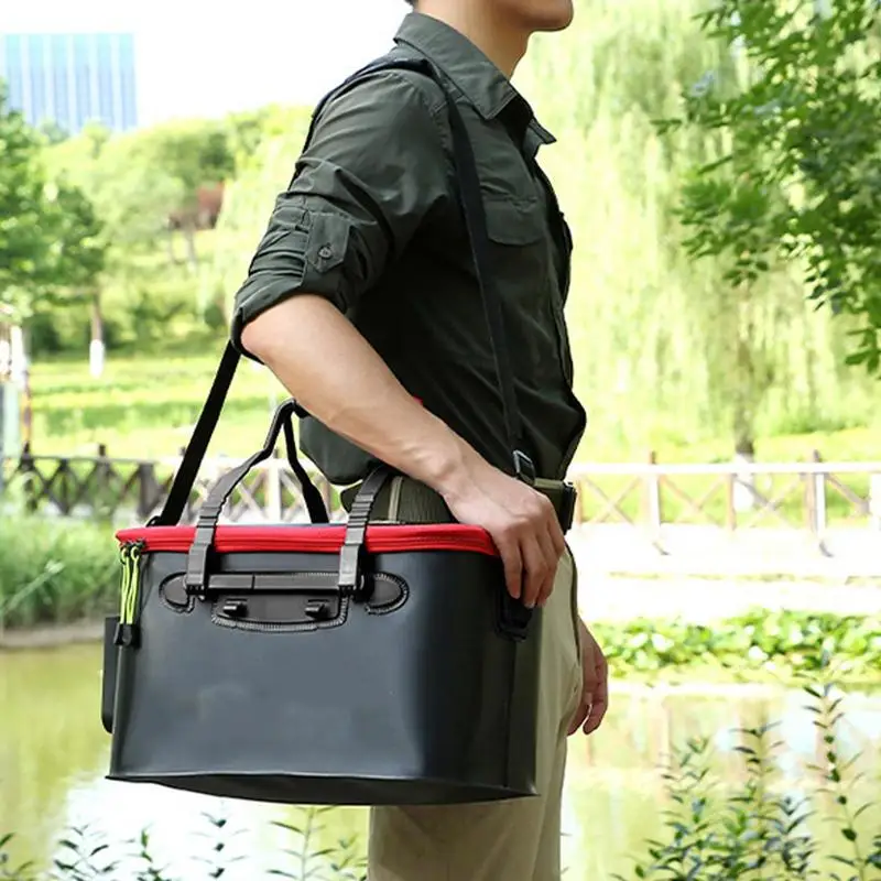 EVA-Fishing-Bucket-Live-Fish-Bucket-Thickened-EVA-Live-Fish-Box-Fishing ...