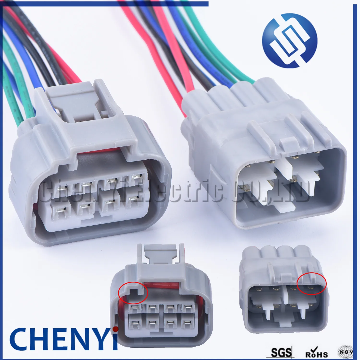 8 Pin 7283 1081 40 Toyota Prado 2JZ AT GT86 Car Headlight Cable Socket ...