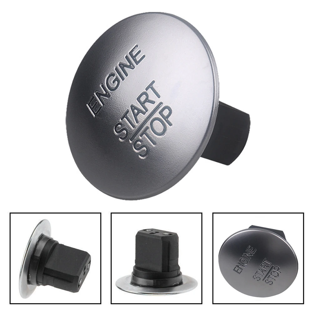 Car Engine Start Stop Push Button Switch One-click Start Keyless For ...