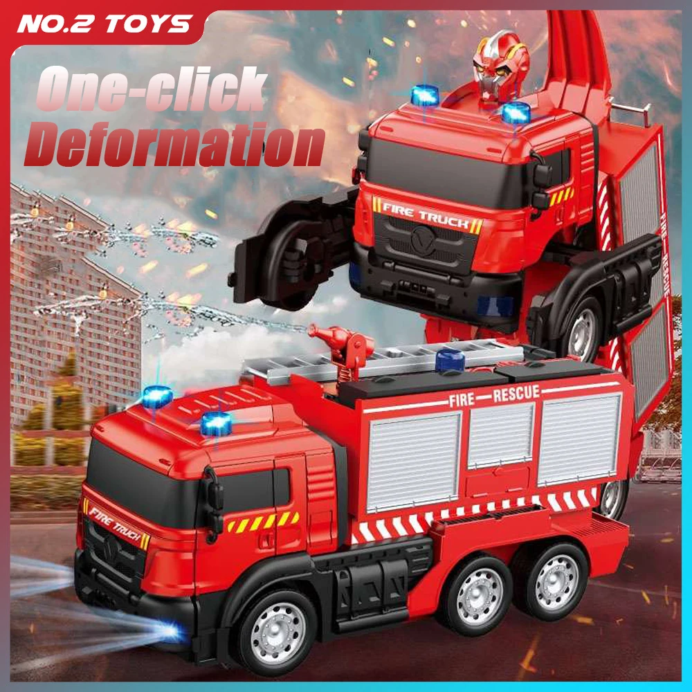 2-4g-RC-Car-Remote-Control-Excavator-Fire-Trucks-Shovel-Loader ...
