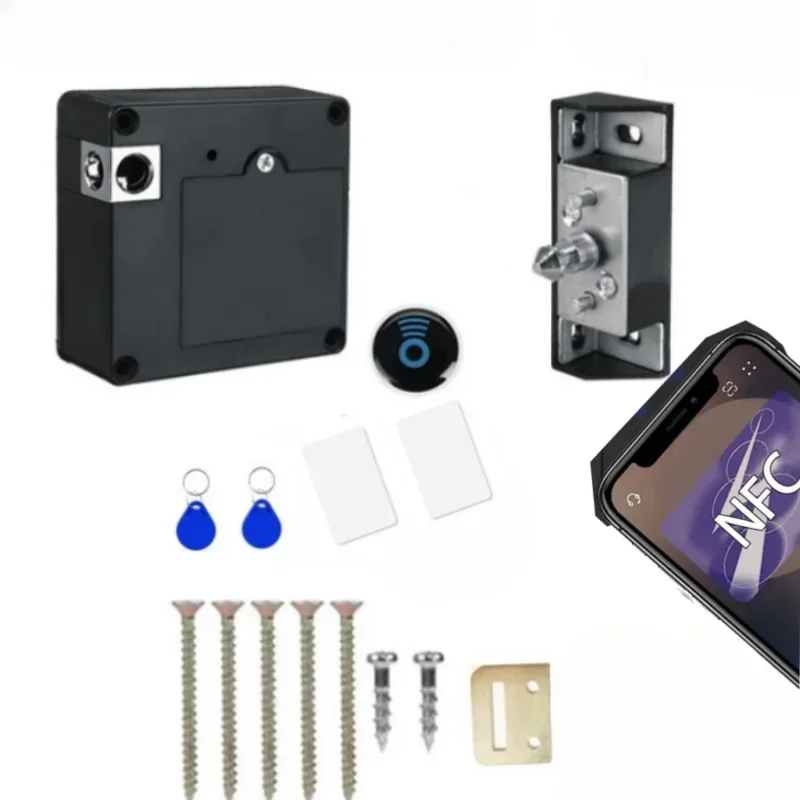 Smart-Drawer-Lock-Invisible-Electronic-RFID-13-56MHz-IC-Cabinet-Lock ...