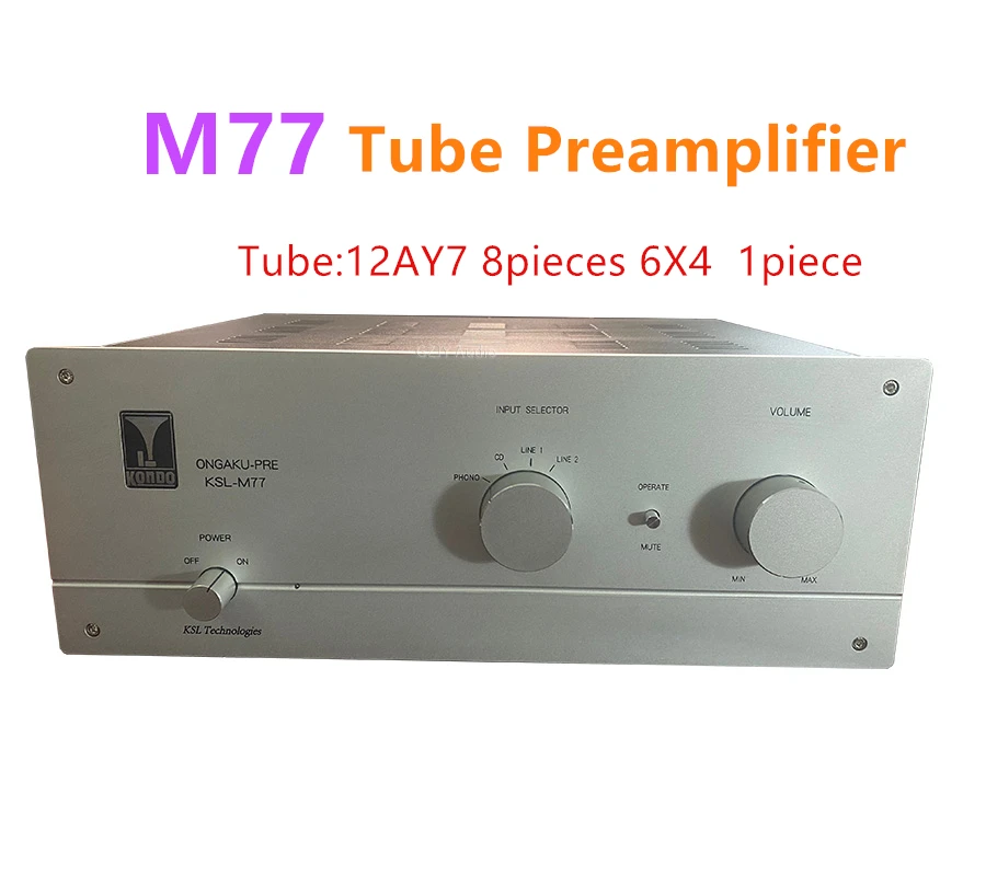 Excellent-Kondo-M77-Electronic-Tube-Preamplifier-12AY7-7-HIFI ...