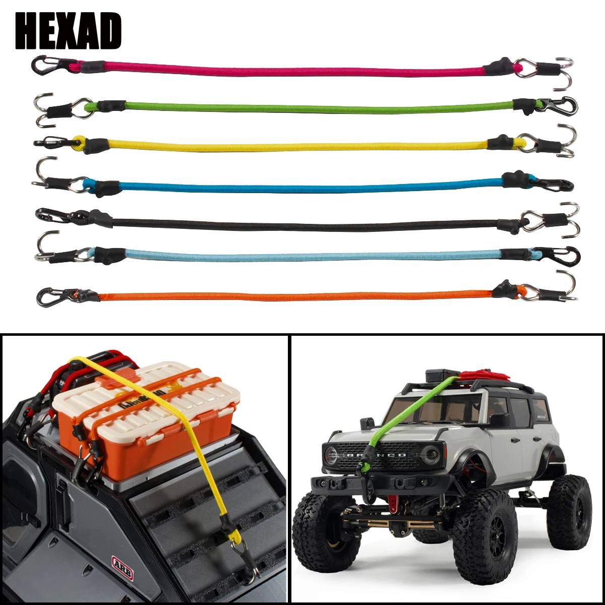 270mm-Elastic-Cord-Kinetic-Winch-Strap-Escape-Rope-Rescue-Trailer-Hook ...