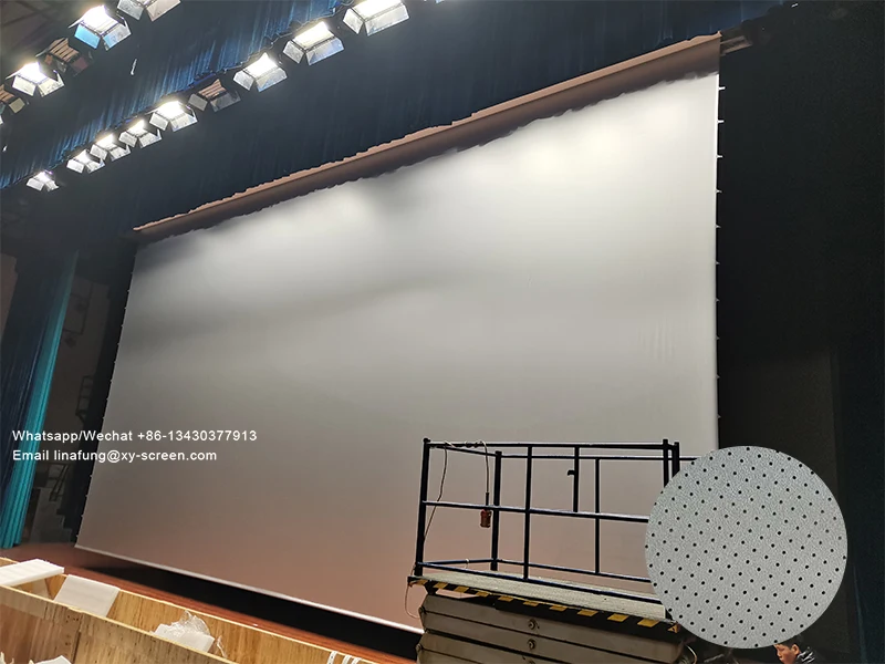 Large-Venue-250-300-350-400-inch-Electrical-High-Gain-Acoustic-Screen ...