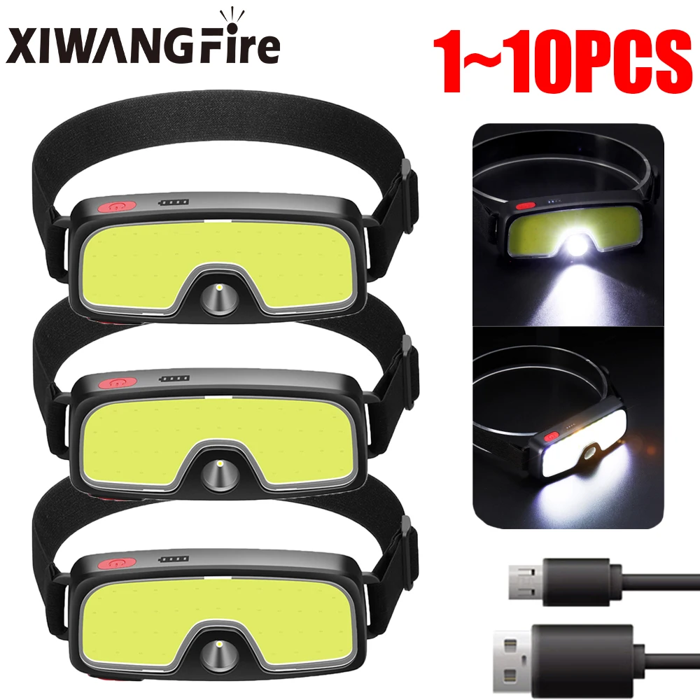 Mini Cob Led Headlight Headlamp | Cob Led Headlight Rechargeable - New ...