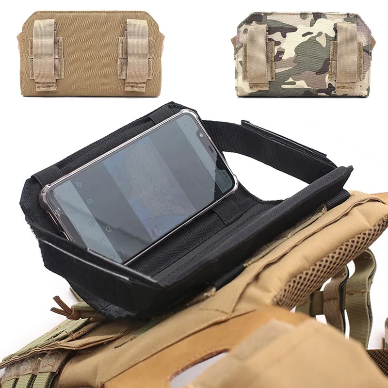 Military Map Bag Tactical Mobile Phone Army Combat Vest Gear Molle Bag ...