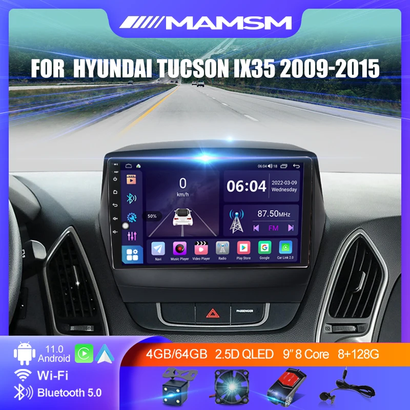 MAMSM-Android-12-0-Car-Radio-For-Hyundai-Tucson-IX35-2009-2010-2011 ...