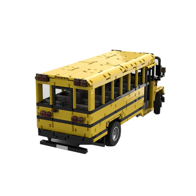 Lego School Bus Directions