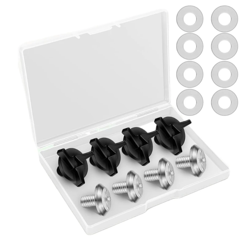 Motorcycle-Helmets-Attachment-Screws-With-Rubber-Washers-With-Locking ...
