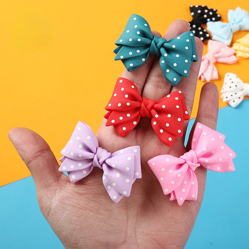 Mini-lazos-grandes-de-resina-Kawaii-para-manualidades-accesorios-de ...
