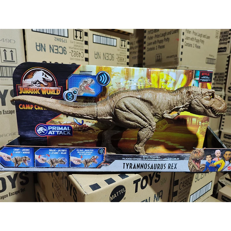 Genuine-Mattel-Toys-for-Kids-Cute-Jurassic-World-Anime-Figures-Legend ...