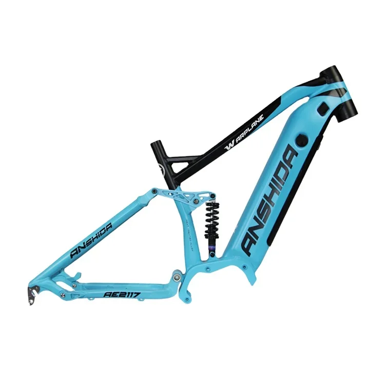 Factory-Direct-Selling-Mid-Drive-Ebike-Frame-Full-Suspension-Electric ...