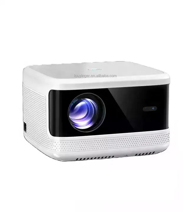 Everycom t5 8000 lumens led projetor de telefone vídeo em casa beamer ...