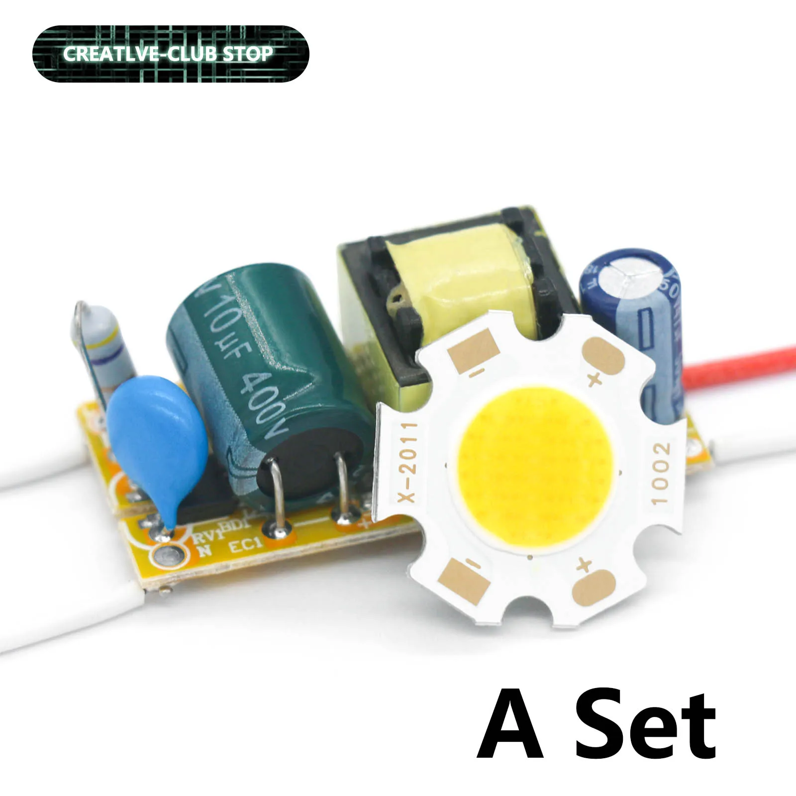 1Set-High-Power-3W-5W-7W-10W-COB-Bridgelux-LED-Integrated-Lamp-Chip ...