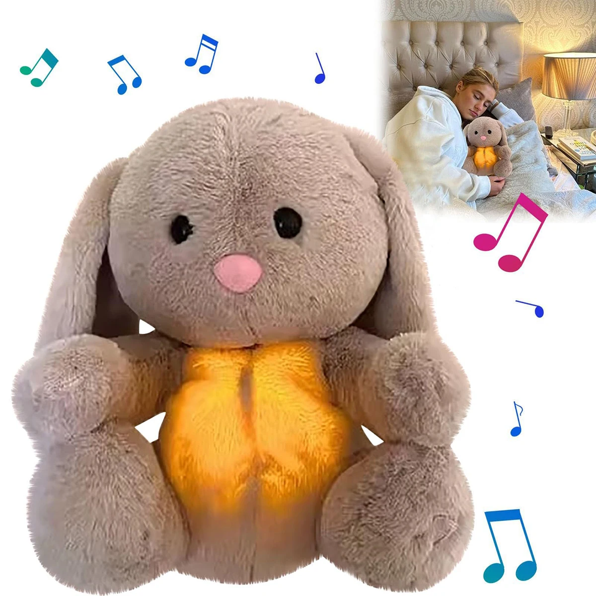 Breathing-Relief-Bunny-Baby-Sleep-Playmate-Bunny-Musical-Stuffed-Plush ...