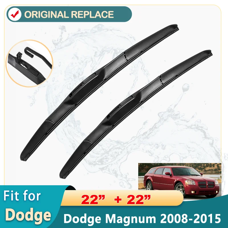 Car-Wiper-Blades-For-Dodge-Magnum-2008-2015-Windshield-Windscreen-Front ...