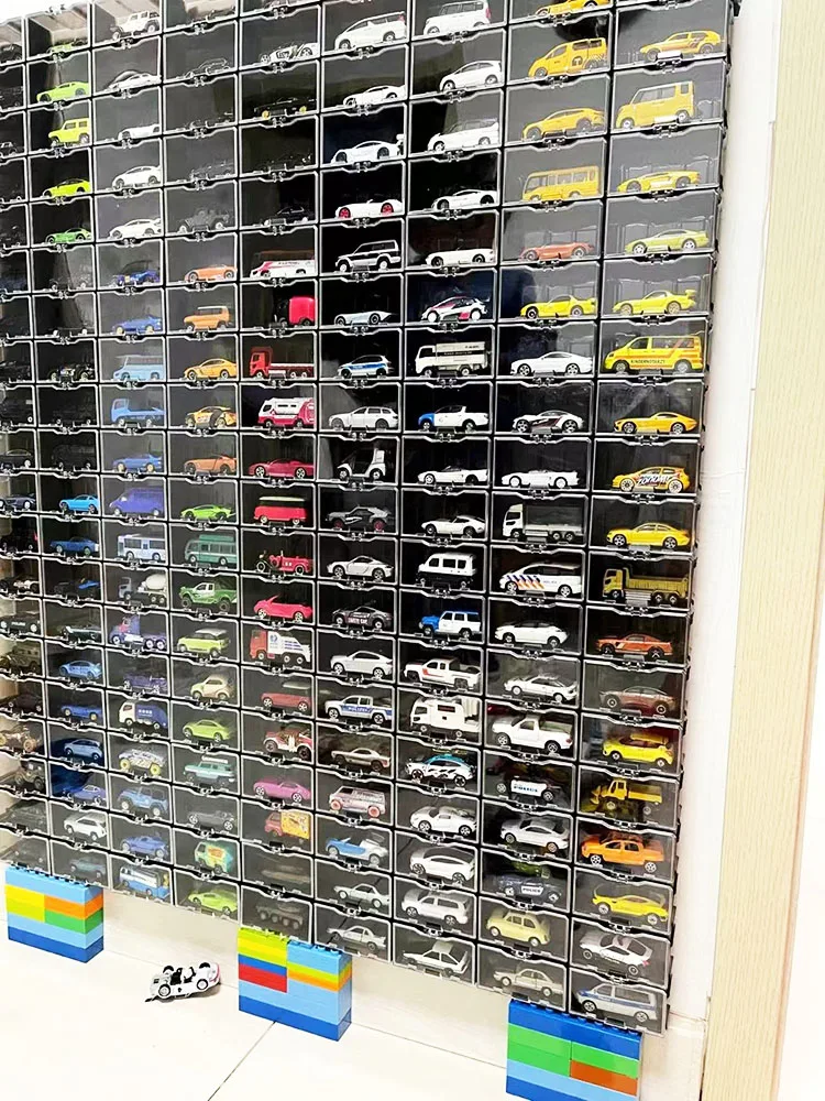 Multi-Layer Car Model Storage Box Alloy Toy Display Stand Transparent ...