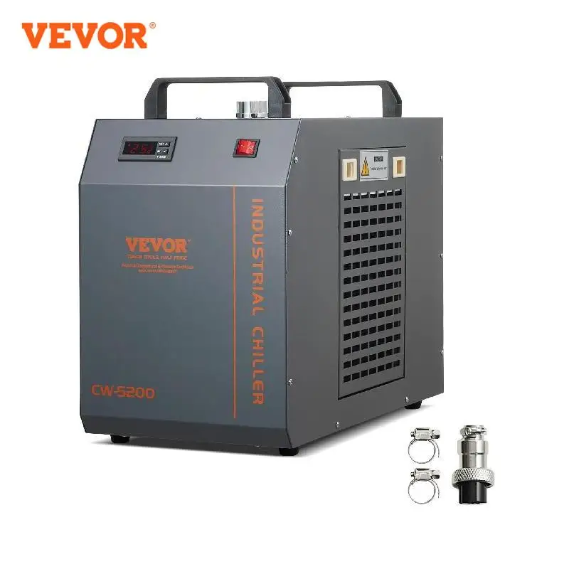 VEVOR-Industrial-Water-Chiller-CW-5200-CW-5202-with-Built-in-Compressor ...