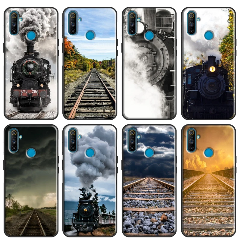 Scenic Railroad Train Rail Soft Protective Phone Case Cover for Realme ...