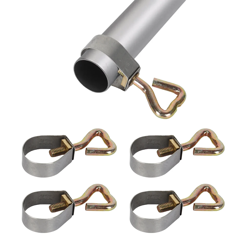 4PCS Awning Pole Clamp 21-23mm Or 24-26mm Adjusting Caravan Motorhome ...