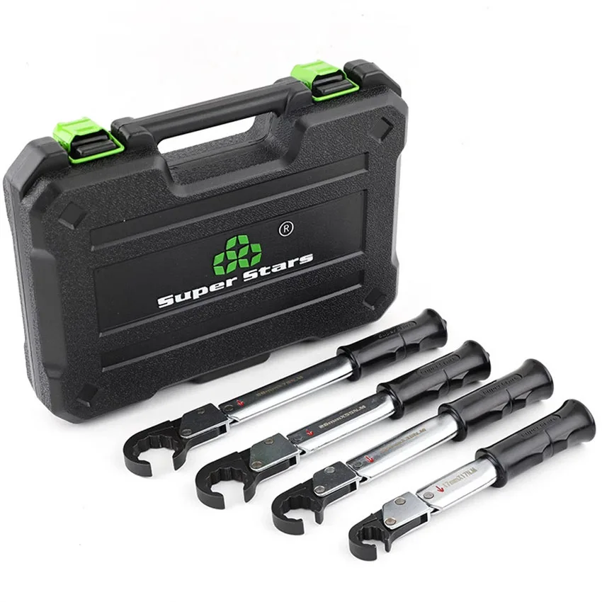 Super Star Ratchet Torque Wrench ST-02L Tools Set High Precision Open ...