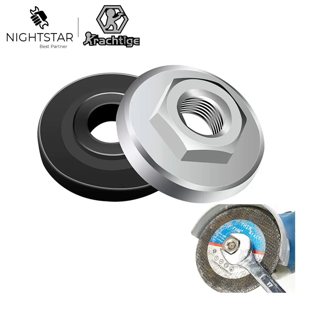 2Pcs-M10-Thread-Angle-Grinder-Inner-Outer-Flange-Nut-Set-for-10mm ...