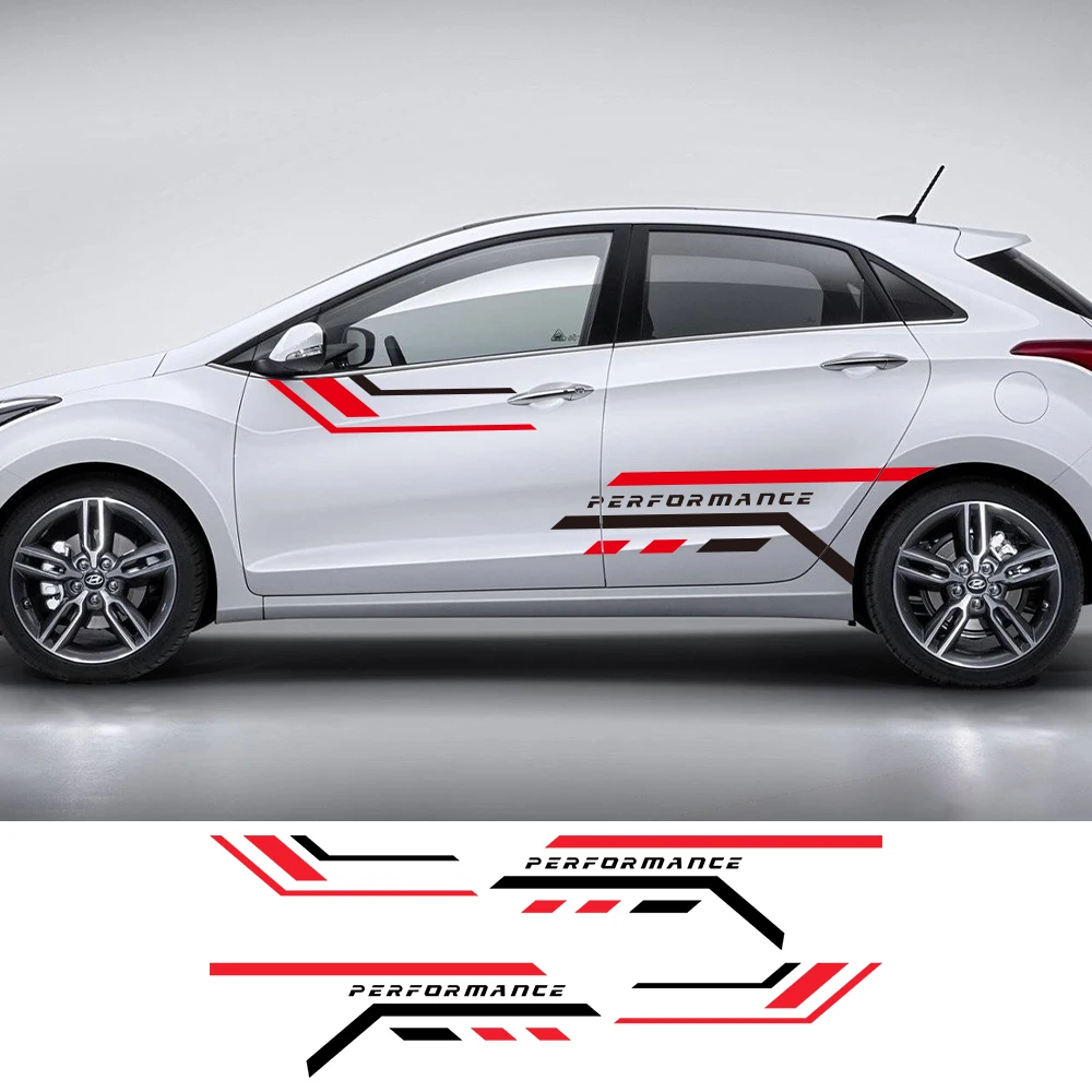 Car Door Side Stickers For Hyundai I30 I 30 N Line 30n Sedan GT Auto ...