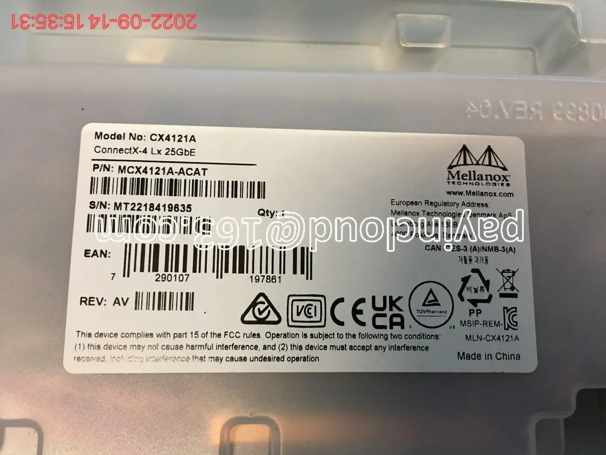 CX4121A Mellanox MCX4121A-ACAT ConnectX-4 25Gigabit, 42% OFF