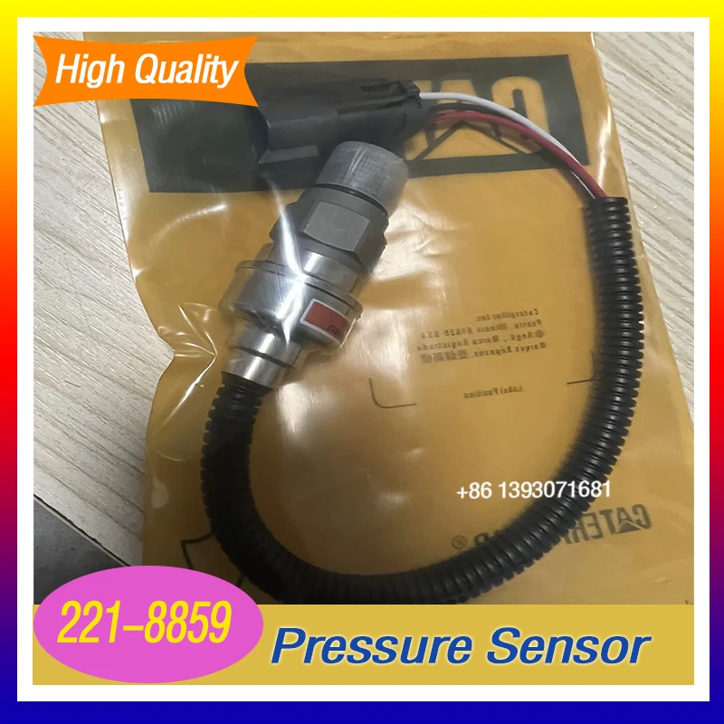 Excavator-Part-E312C-E312D-E320C-E320D-High-Pressure-Sensor-2218859-221 ...