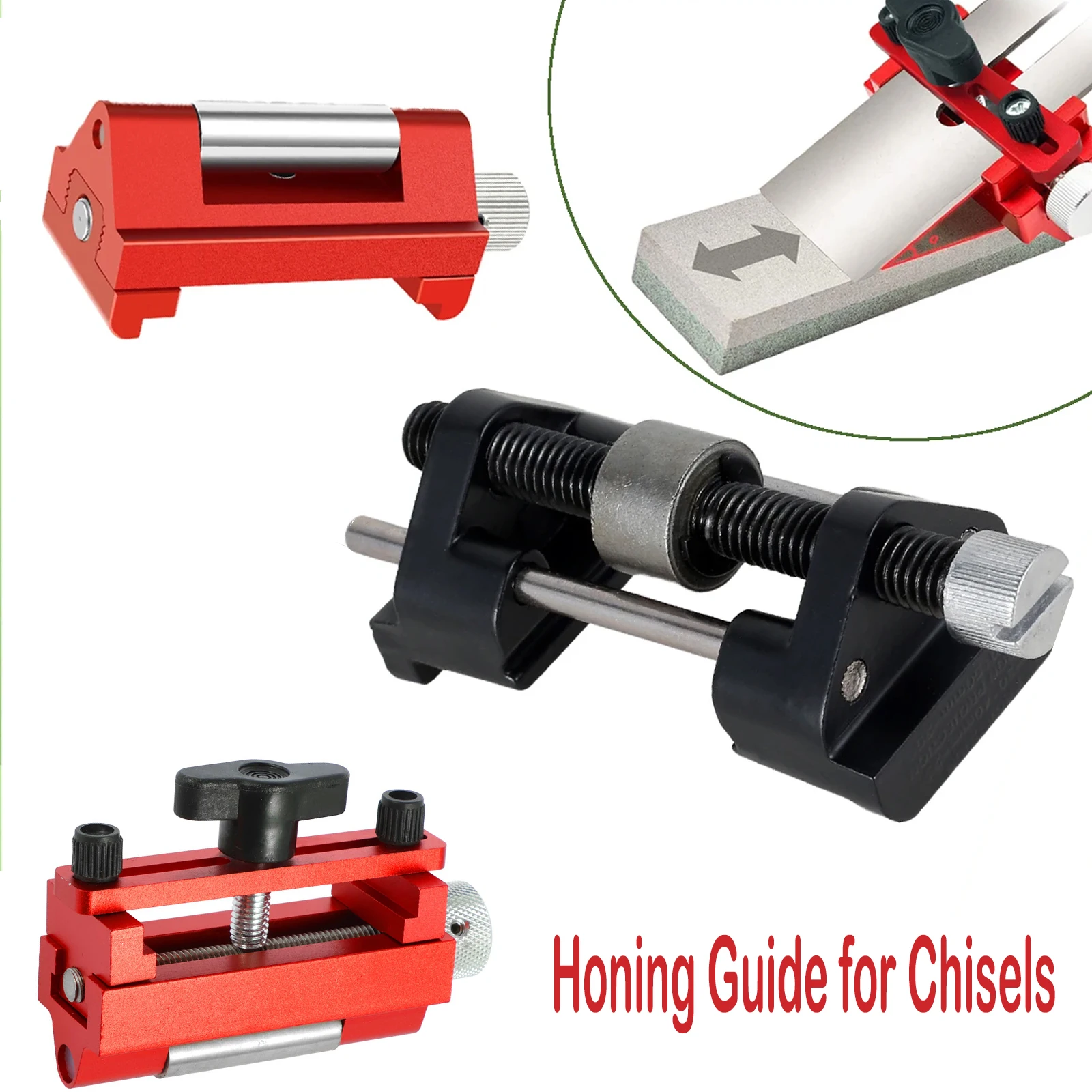 Honing-Guide-Adjustable-Alloy-Chisel-Sharpening-Jig-Fixed-Angle ...