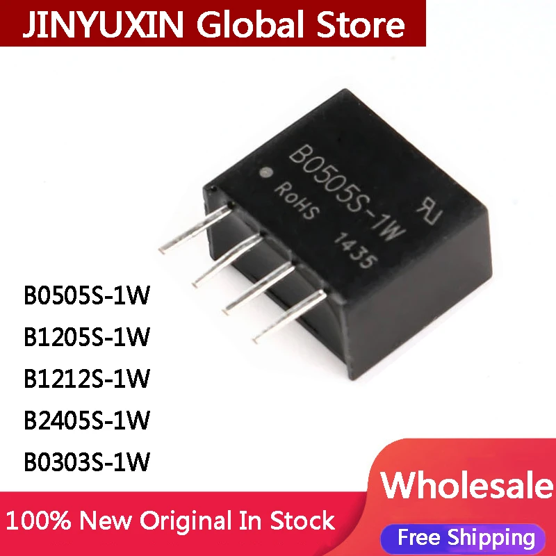 5pcs New B0505s-1w B0505s B1205s-1w B1205s B1212s-1w B1212s B2405s-1w ...