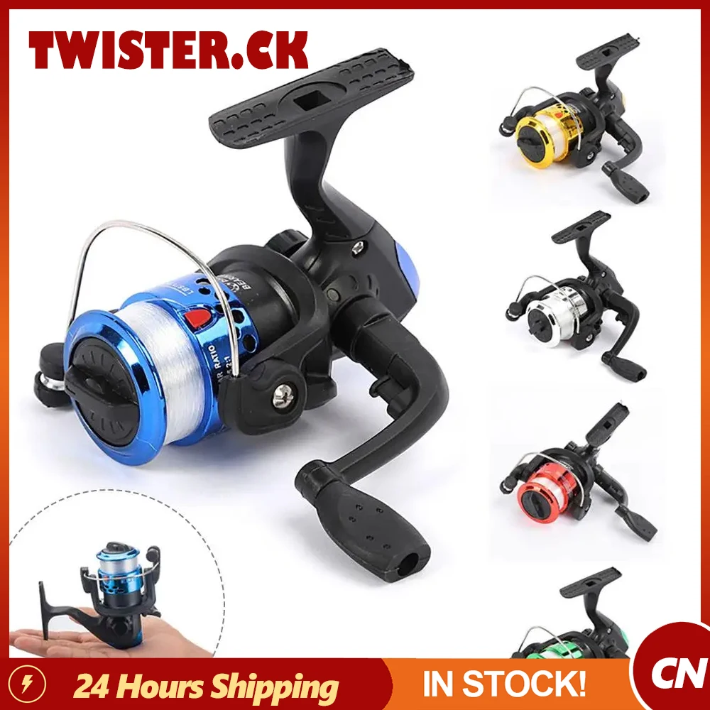 Folding-Spinning-Fishing-Reel-With-100m-Fishing-Line-5-1-1-Gear-Ratio ...