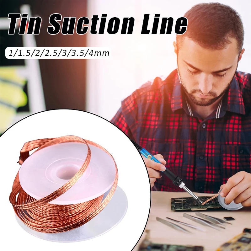 1-3pcs-Tin-Removal-Tape-Desoldering-Mesh-Braid-Tape-Tin-Suction-Line-1 ...