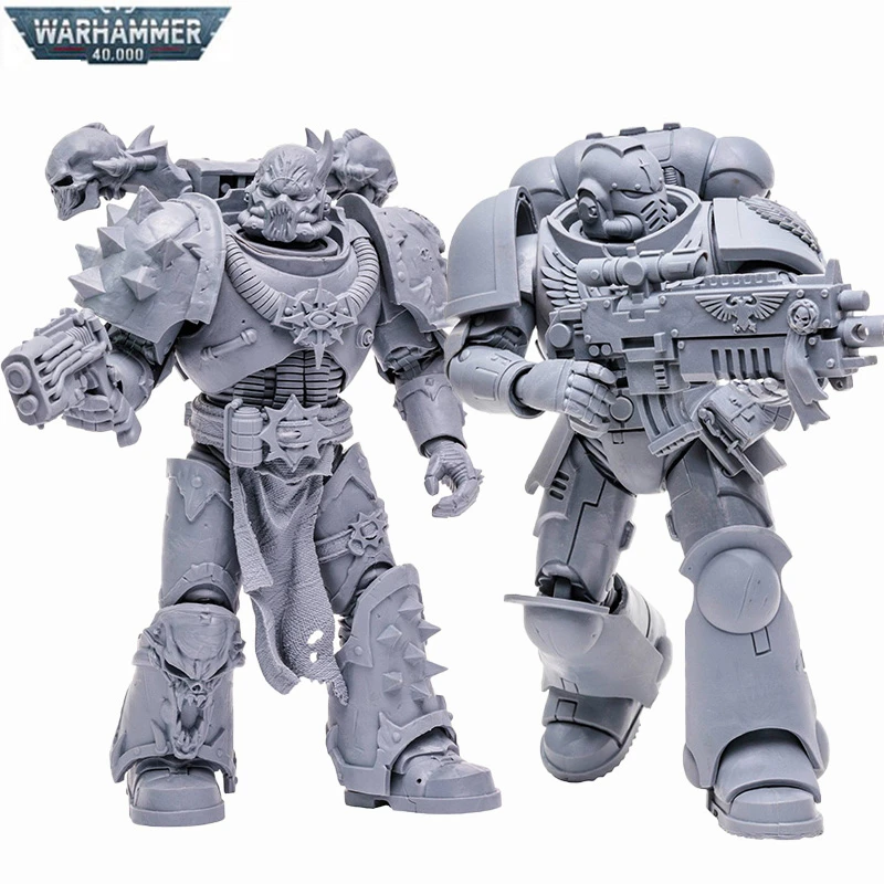 Original Macfarlane Warhammer 40k Chaos Space Marine Dark Angel White ...