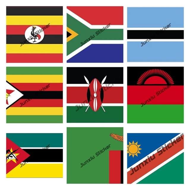 Southern African Countries Flags