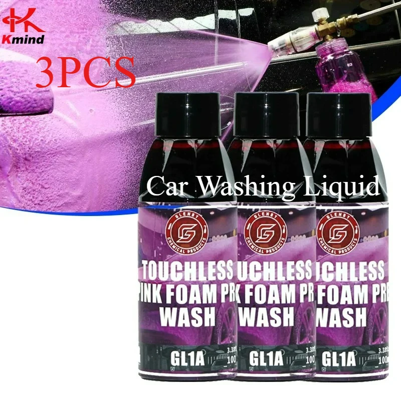 Prewash Pink Foam Shampoo Auto Cleaning Foam Auto Cleaner for Station ...