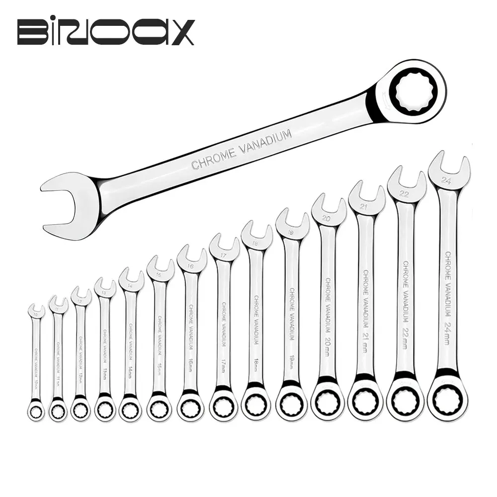 Binoax-Ratcheting-Wrench-72-Tooth-Fix-Head-8-24mm-Ratchet-Spanner ...