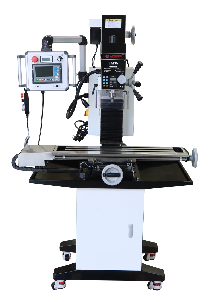 Фрезерный станок с числовым управлением EM35, двигатель 1500 Вт ...