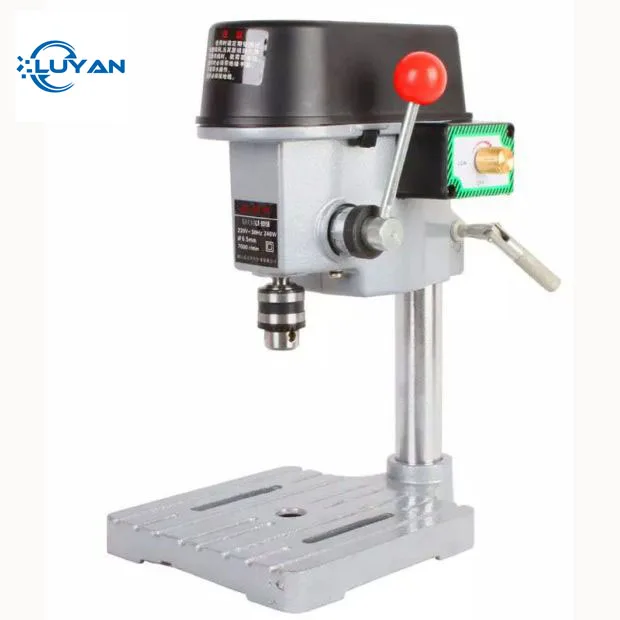 220V-340W-Electric-Drill-Stand-Mini-Table-Top-Bench-Drill-Stand-Holder ...