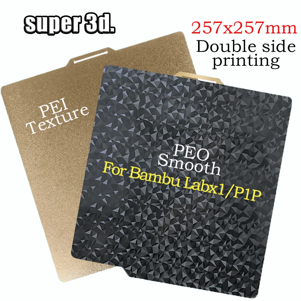 Placa de construcción de doble cara con textura PEI + PEO suave PET ...